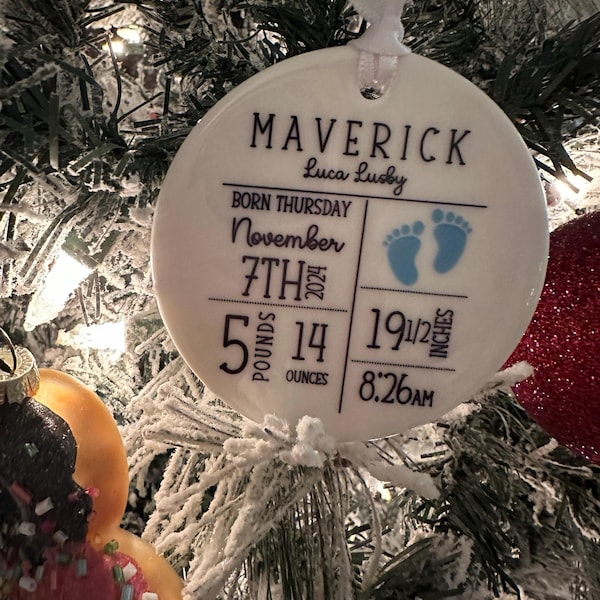 Personalized Thanksgiving Ornament Family Thanksgiving Keepsake Custom ...