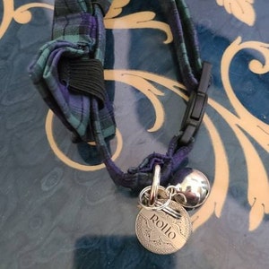 Personalized Pet Tag Elven Scrollwork With Celtic Border Custom Dog Cat ...