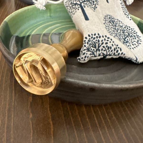 Ceramic Signature Stamp Logo,12mm Thick Brass Pottery Stamp,custom ...