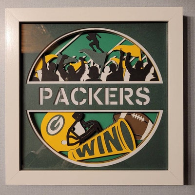 3D FOOTBALL SVG SPORTS Shadow Box Svg layered Cardstock Svg for Cricut ...