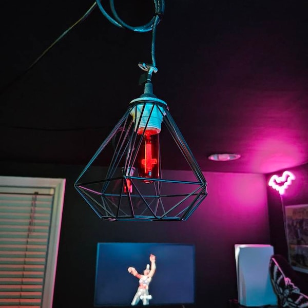 Crescent Moon and Snake Light Bulb Bundle | E27 Red Light Globe ...