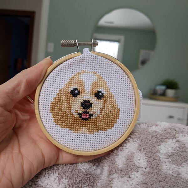 Cocker Spaniel Cross Stitch Pattern PDF Bundle A - White/cream Cocker ...