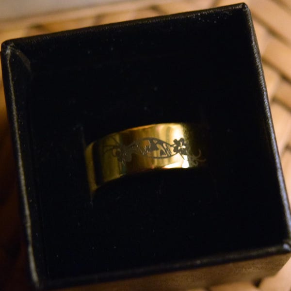 Tribal Polynesian Engagement Ring, Hawaiian Wedding Ring, Hawaii ...