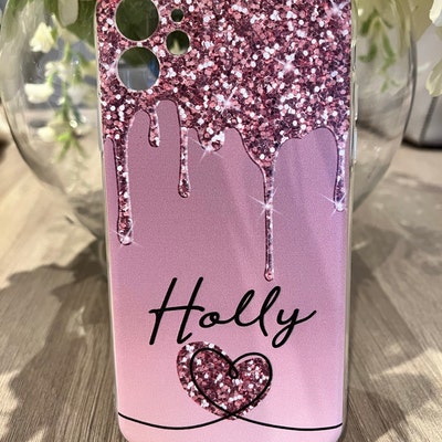 PERSONALISED Marble Phone Case With Heart Your Name Soft - Etsy UK