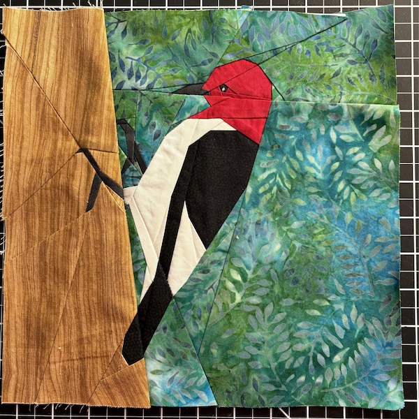 Female Cardinal Paper Piecing Pattern - Etsy