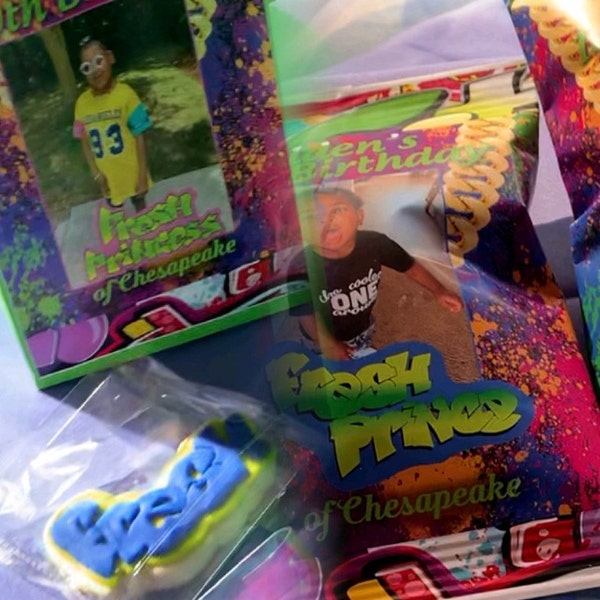 Fresh Princess Party - Fresh Prince Boxes -fresh Princess Favor Bags ...