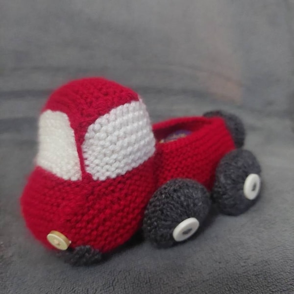 Toy Truck Knitting Pattern - Etsy