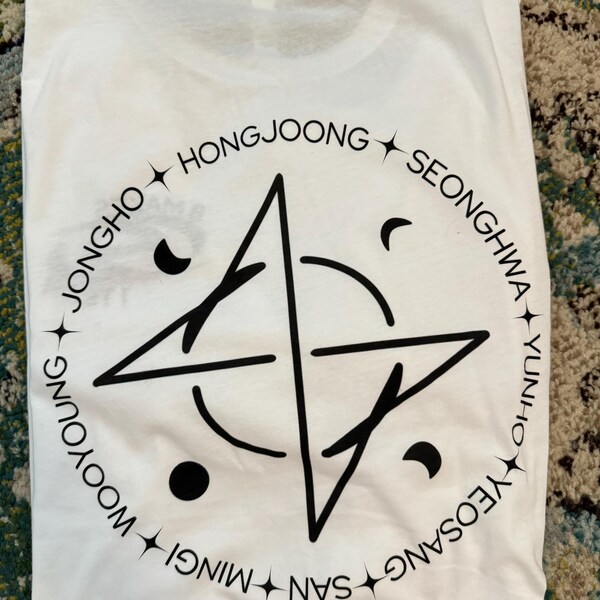 8 Makes 1 Team Shirt, ATEEZ Fan Merch, Kpop Gift, ATEEZ Merch, ATINY ...