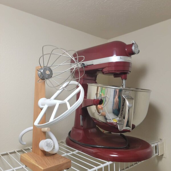 Kitchen Aid Rustic Attachment Stand, on Countertop or in Cabinet ...