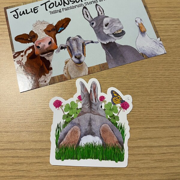 Cute Donkey Thank You Note Card Set Appreciation Cards Thank You Card ...