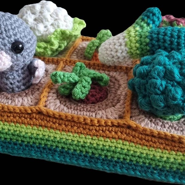 Amigurumi Vegetable Patch Crochet Pattern Aradiyatoys Kingdom Carrot ...