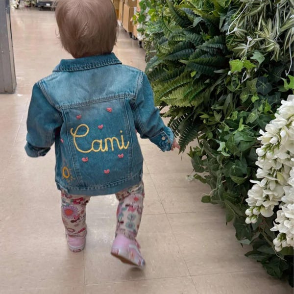 Customize Your Little One's Style With Our Unique Baby Denim Jacket ...