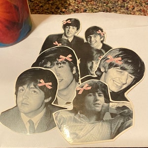 The Beatles Cartoon Badges/pins/buttons - Etsy