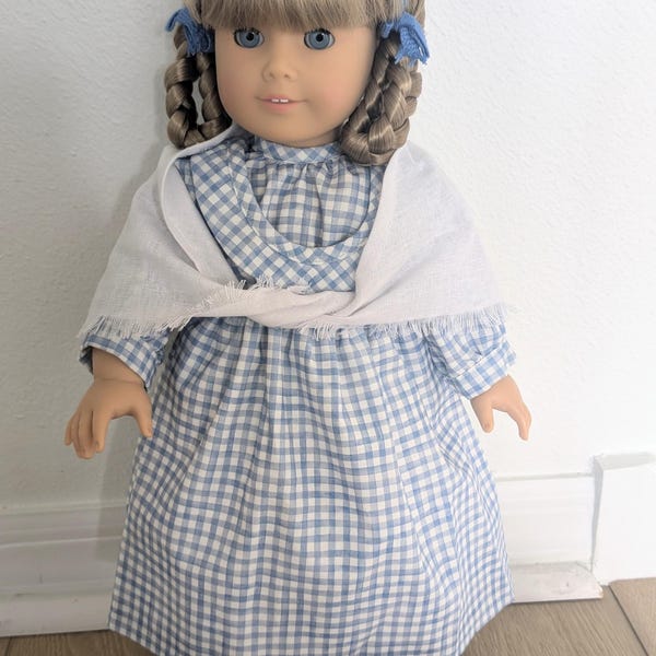 Kirsten Promise Dress, Scarf and Pantaloons, Fits 18 Inch Dolls - Etsy