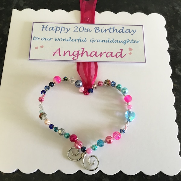 Happy Birthday Granddaughter - a Luxury Greetings Card With a Pretty ...