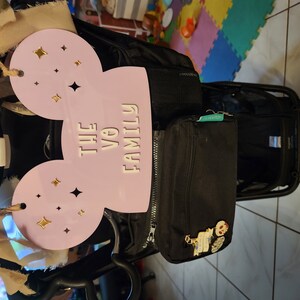 Custom Disney Stroller Sign Mickey Mouse Acrylic Sign Custom Stroller ...