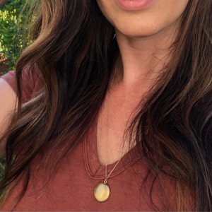 Tiny Locket, Small Gold Locket, Custom Necklace, Small Locket Necklace ...