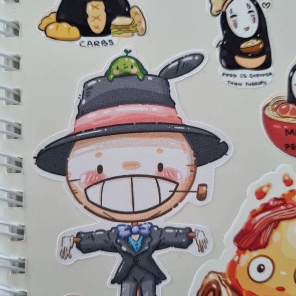 Anime Demon Sticker: Anime Sticker, Motion Anime, Chibi Sticker, Kawaii ...