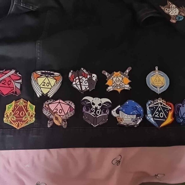 Sorcerer Patch, Dungeons and Dragons, Dnd, D&D Inspired Iron-on Patch ...