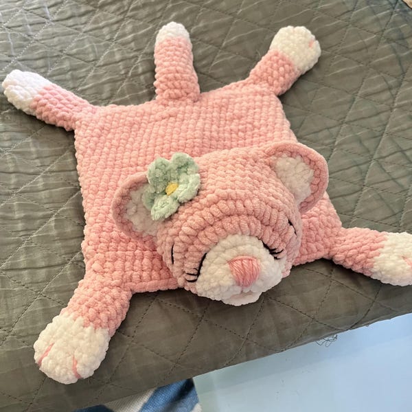 Crochet Comforter Cat Pattern PDF, Comforter Toy Amigurumi, Amigurumi ...