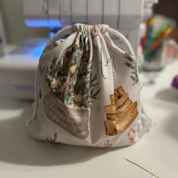 Drawstring Bag Pattern, PDF Sewing Pattern, Reusable Bag Pattern ...