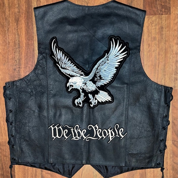 Huge Golden Eagle Patch, Large Hunting Hawk Patch, Iron on / Sew on ...