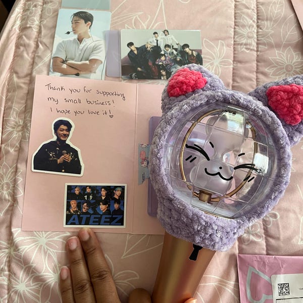 Ateez Aniteez Face Kpop Lightstick Vinyl Decal Sticker - Etsy