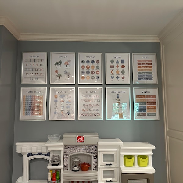 It's Okay to Feel, Boho Classroom Decor, Feelings Chart Poster, My ...