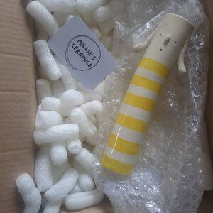 Ceramic Wizard Gnome Handmade Pottery Gnome Unusual Gift Quirky Present ...