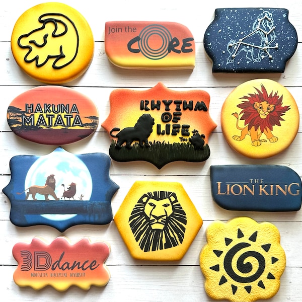 Lion King Digital Paper, Lion King PNG Clipart Instant Download, Simba ...