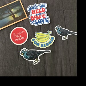 Bernie Sanders Stickers / 4 Pack of Bernie 2020 Stickers / Birdie ...