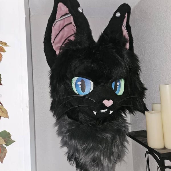 Fursuit Head Wall Mount: Cosplay Headgear Display (10lb Max Load) - Etsy