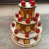 21 Bottle Tier Fireball Shot Tower 3 or 4 Tier Alcohol Shot Cake, 21st ...