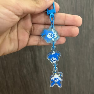 Sonic Chao Acrylic Keychains - Etsy