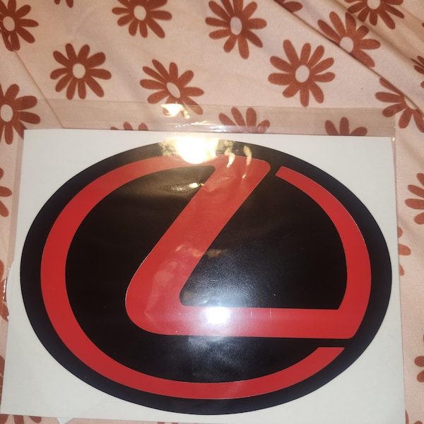 2015-2018 Lexus RC350 Vinyl Decal Emblem Overlay Cover Front Grille | F ...