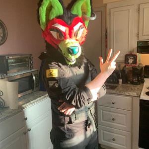 Worm on A String Fursuit Head Base - Etsy