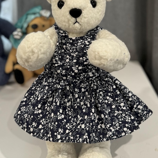 TEDDY BEAR DRESS Pdf Pattern Fits 15-18 Inch Teddy Bears Such as Build ...