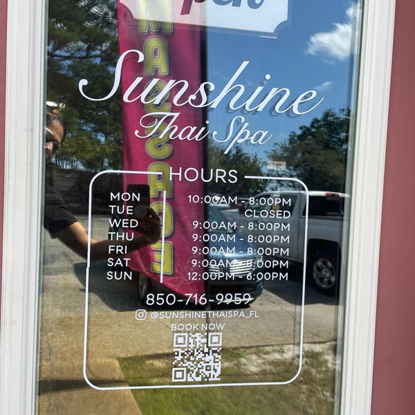 Thank You for Shopping Local Storefront Glass Vinyl Decal Window & Wall ...