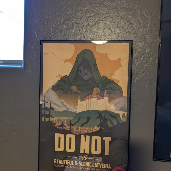 Dr. Doom PSA Poster - Etsy