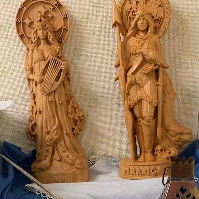 Bragi Statue Bragi Norse Statue Bragi Norse God Viking - Etsy