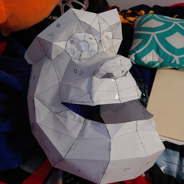 MONSTERS INC SULLY diy mask - Etsy España