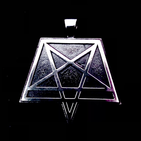 Satanic Sterling Silver Ring - Etsy