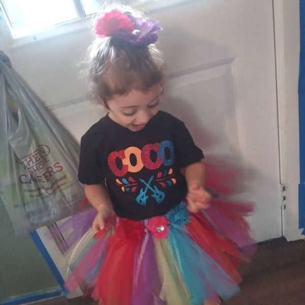 Perfect in Coco Inspired Set Tutu, Bodysuit and Matching Shirt in Size ...