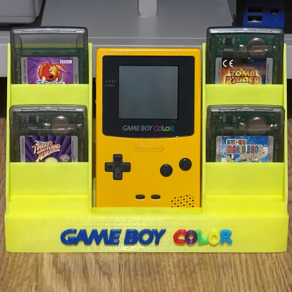 Gameboy Color Stand Display Game Holder - Etsy