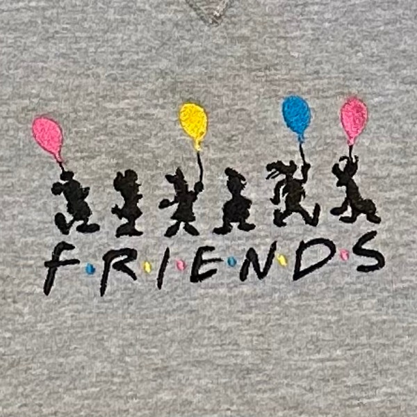 Friends TV Inspired Machine Embroidery Design - Etsy