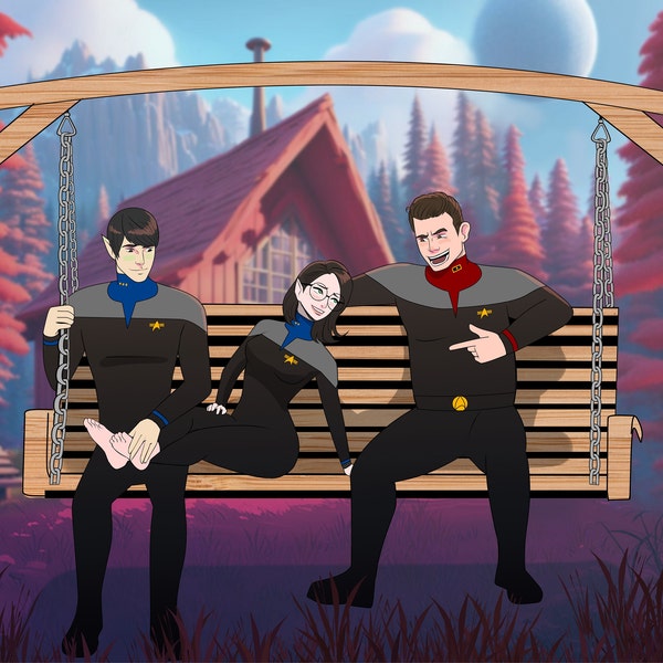 Custom Starship Portrait (download) MESSAGE BEFORE ORDERING! - Etsy