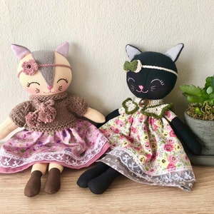 Doll Pincushion Sewing Pattern DIY Pincushion Tutorial Pdf | Etsy