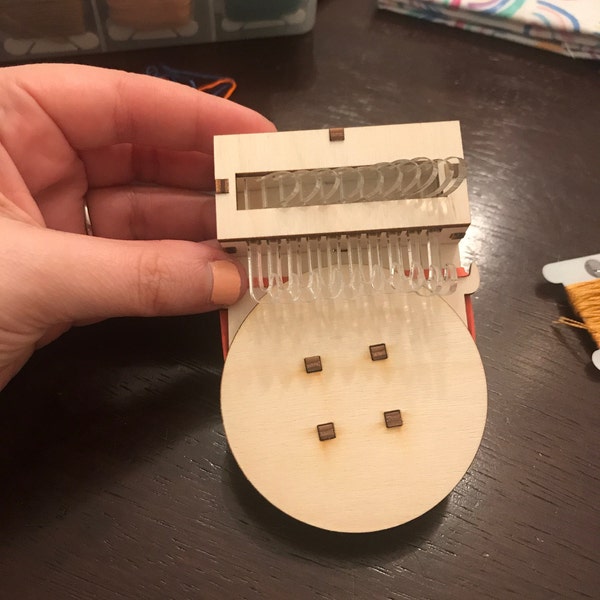 DIGITAL Mini Loom SVG File for Darning, Speedweve Type, Small Loom ...