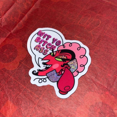 Eyeball Dongo Vinyl Sticker Holographic Sticker Pastel - Etsy