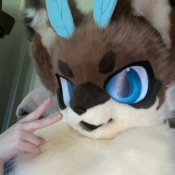 Fursuit Head Head and Claw, Furry Cosplay,fantasy Creatures, Fursuit ...